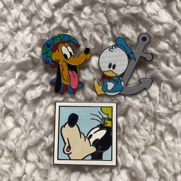 Disney | Accessories | Og Disney Character Pins | Poshmark